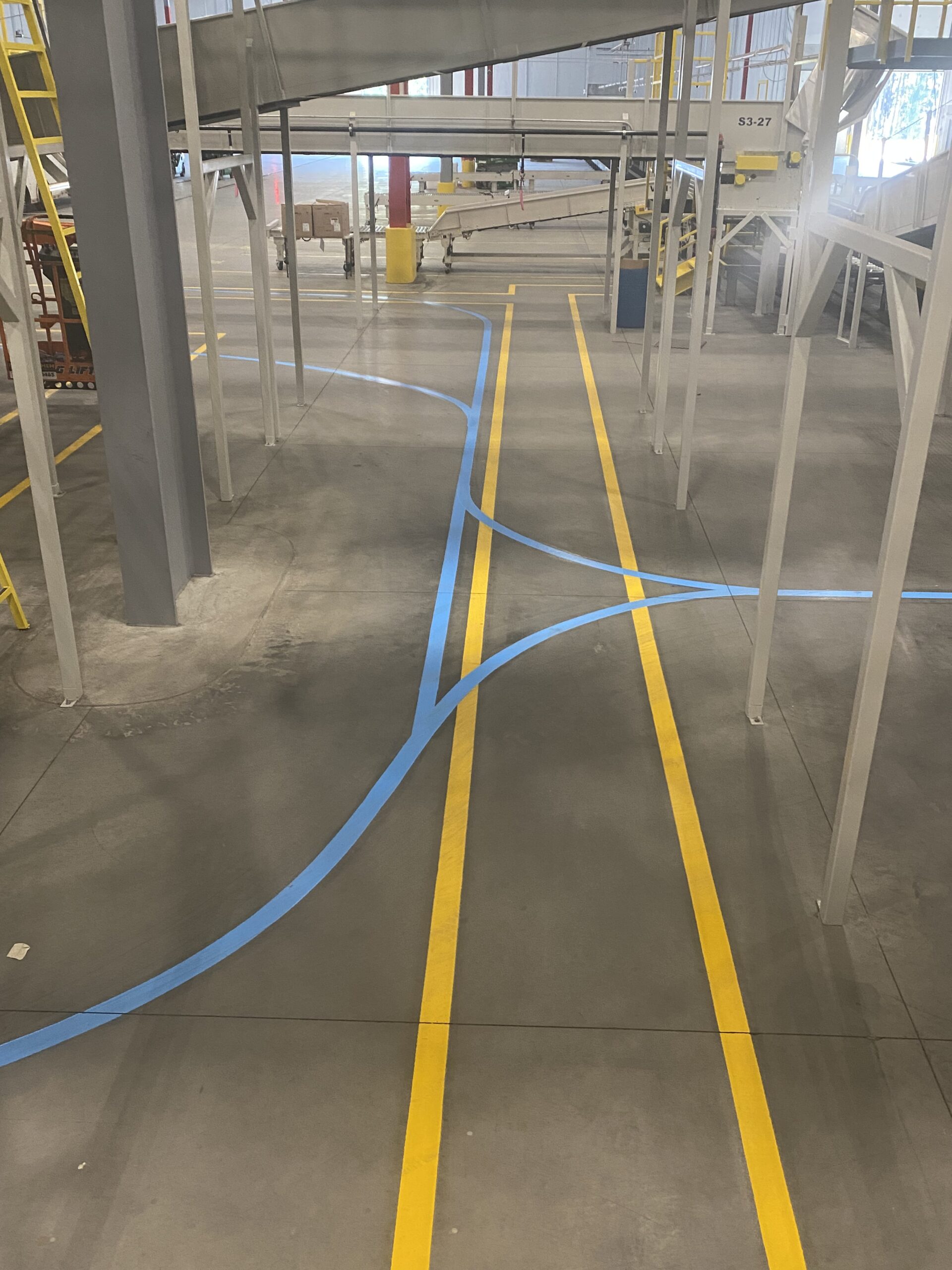 Warehouse Striping - Smart Traffic KC
